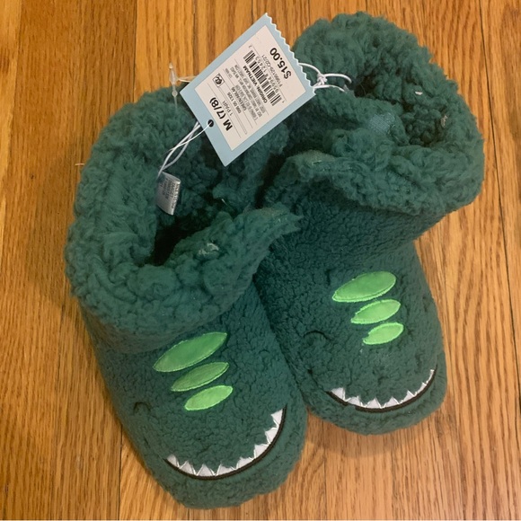 Cat & Jack | Shoes | Nwt Dinosaur Slippers | Poshmark